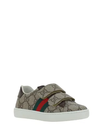 Gucci GG Supreme Jacquard Sneaker - Beige