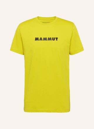 Mammut Mammut T-Shirt Mammut Core gelb