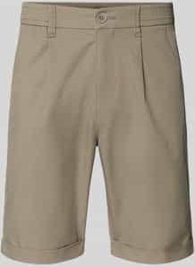 Lerros Chino Shorts mit Ges&auml;&szlig;leistentaschen