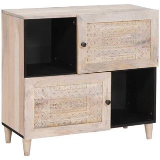 vidaXL Buffet Blanc 33,5 x 80 x 75 cm vidaXL