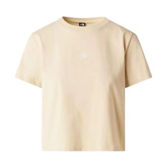 The North Face T-shirt essentiel coupe regular &agrave; manches courtes - Femme - Sport - Beige - Taille: 38 FR