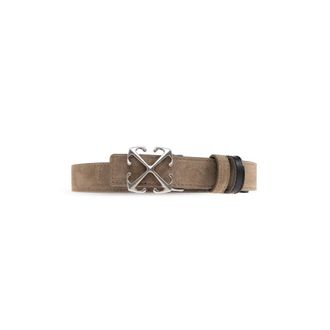 Off-white Femme, Accessoires, Beige, Taille: 75 CM Ceinture en daim