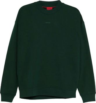 HUGO BOSS sweat à logo imprimé - Vert