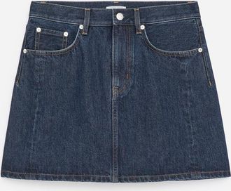 Arket Mini-Jeansrock -Blau