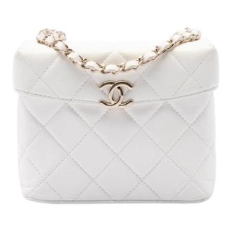Chanel Pre-owned Mini Flap Crossbody Bag - - Pre-owned - Damen - Wei&szlig; - ONE SIZE