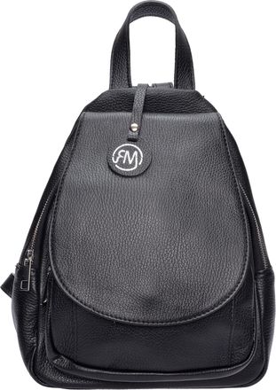 Roberta M Schwarz Rindsledertasche