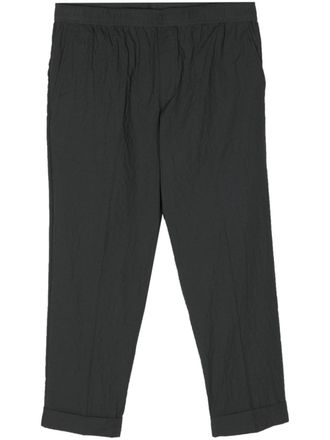 Neil Barrett pantalon slim &agrave; taille &eacute;lastique - Gris