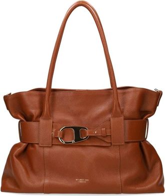 My Best Bags Firenze Femme, Sacs, Brun, Taille: ONE Size Margot Large Shoulder Bag
