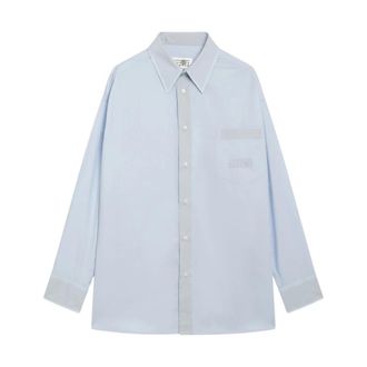 Maison Margiela Langarmshirt - - Shirts - Herren - Blau - S
