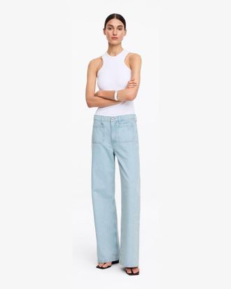 Arket LUPINE Flared Jeans -Blau