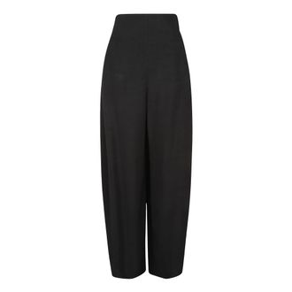 Alaia High-Waist Tailored Pants - - Trousers - Damen - Schwarzk - S