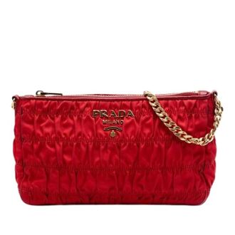 Prada Pre-owned Vintage Nylon Crossbody Bag - - Pre-owned - Damen - Rot - ONE SIZE