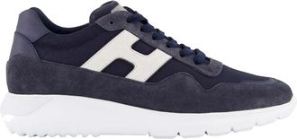 Hogan Low-Top Sneaker - Heren Interactive3 Sneaker Blauw - Gr. UK_8_5 - in Blau - f&uuml;r Damen