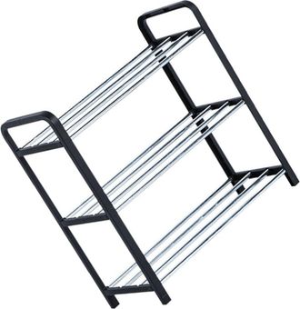 Aboofan Dreist&ouml;ckiges Schuhregal aus Robustem Material Platzsparend und Leicht zu Reinigen mit Gro&szlig;er Kapazit&auml;t f&uuml;r Effiziente Schuhaufbewahrung im Haushalt u