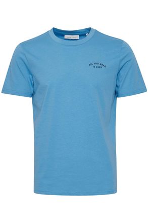 Casual Friday CFThor Tee with Chest Print Herren T-Shirt Kurzarm Shirt Basic T-Shirt Rundhals-Ausschnitt hochwertige Baumwoll-Qualität Brustprint, Größe:XL, Farbe:S