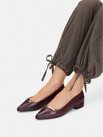 U.S.Polo Association Ballerinas U.S. Polo Assn. EO-MILLA002W/GL1 Dunkelrot