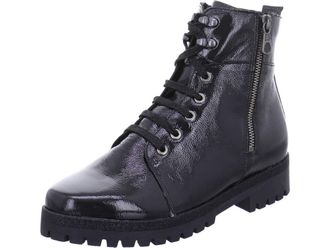 Waldläufer Damen Stiefel Schuhe Karin Schnürboots Veloursleder Elegant Klassisch gemustert