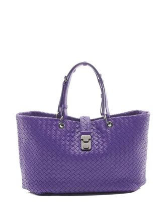 Bottega Veneta cabas Intrecciato Capri (années 2010) - Violet
