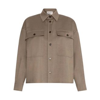 Max Mara Chemise utilitaire oversize - Femme - Vestes - Brun - Taille: 40 FR