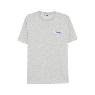 Ader Error T-Shirt mit Logo-Detail - - Tops - Herren - Grau - S