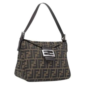 Fendi Sac bandouli&egrave;re vintage Zucca Pre-owned - Femme - Pre-owned - Brun - Taille: ONE Size