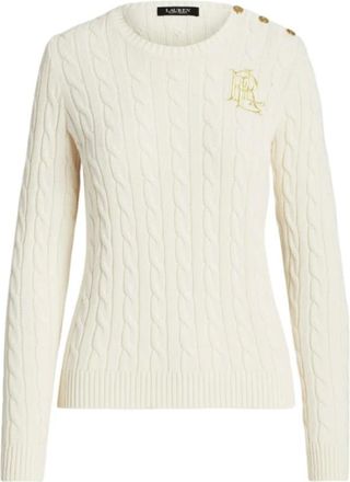 Ralph Lauren Femme, Pulls, Beige, Taille: 40 FR Pull Montiva