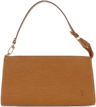 Louis Vuitton Pochette Pouch Pre-owned - Femme - Pre-owned - Jaune - Taille: ONE Size