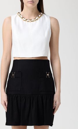 Elisabetta Franchi Top ELISABETTA FRANCHI Femme couleur Ivoir