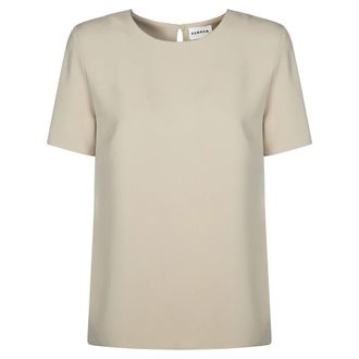 P.A.R.O.S.H. Panty Bluse - - Blouses & Shirts - Damen - Beige - M