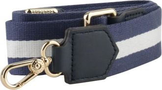 Pourchet Femme, Sacs, Bleu, Taille: ONE Size Rayures Shoulder Strap