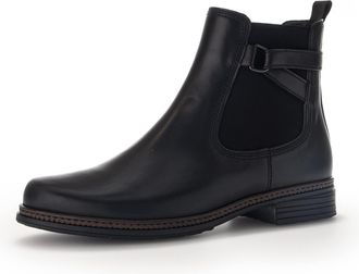 Gabor Damen Chelsea Boots, Frauen Stiefeletten,Best Fitting,Kurzstiefel,uebergangsschuhe,uebergangsstiefel,warm,schwarz (Ra.cogn.),38.5 EU / 5.5 UK