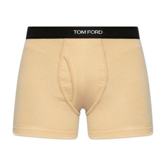 Tom Ford Homme, Sous-v&ecirc;tements, Beige, Taille: 2XL Boxer Briefs en Coton