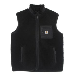 Carhartt Work in Progress Schwarze &Auml;rmellose Sherpa Weste Mesh-Innenfutter - - Jackets - Herren - Schwarzk - M