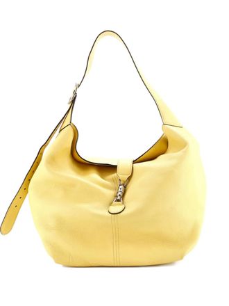 Gucci Jackie 1961 Soft Leather Medium shoulder bag - Gelb