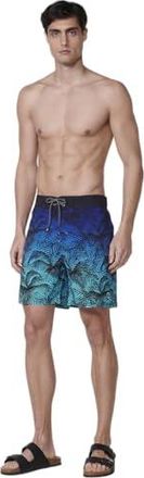 Kor&ouml;shi Maillot de bain bleu avec taille r&eacute;glable pour homme de couleur bleue, bleu, XXL