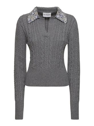 Des_Phemmes Pull Col Rond - Gris