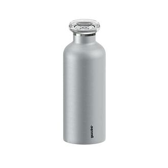 Guzzini On The Go, ENERGY Thermosflasche, Trinkflasche Edelstahl - Silber, Ø 7,3x h21,2 cm | 500 cc - 11670063