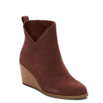 Toms Damen Sutton Stiefelette, Chesnut Suede, 41 EU