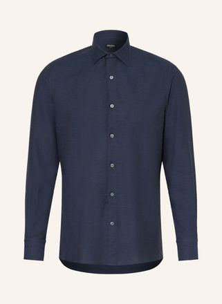 Ermenegildo Zegna Zegna Hemd Regular Fit blau
