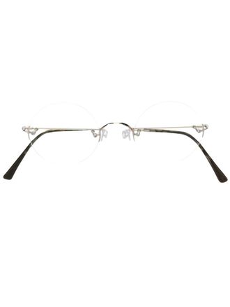 Lunor lunettes de vue Classic à design sans monture - Métallisé