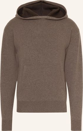 Agnona Agnona Strick-Hoodie Mit Cashmere braun