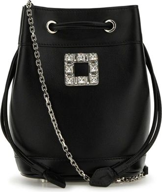 Roger Vivier Femme, Sacs, Noir, Taille: ONE Size Tres Vivier Daisy Aumoniere