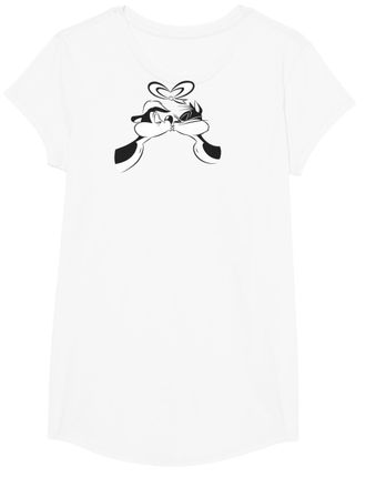 Looney Tunes Pepe Le Pew Valentinstagskuss T-Shirt