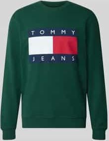 Tommy Jeans Regular Fit Sweatshirt aus reiner Baumwolle