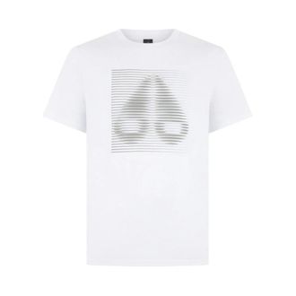 Moose Knuckles Raydaze Tee - - Tops - Herren - Wei&szlig; - S