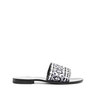 Ermanno Scervino Flache Sandalen - - Shoes - Damen - Wei&szlig; - 37 EU