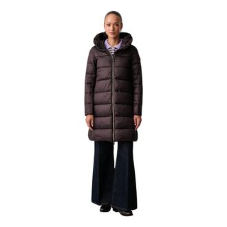 Save The Duck Lysa Kapuzen-Steppmantel - - Coats - Damen - Braun - 2XL