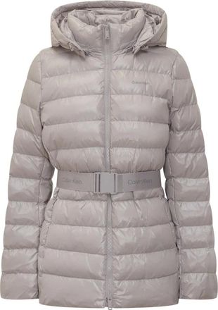 Calvin Klein Femme, Vestes, Gris, Taille: 36 FR Down Vestes