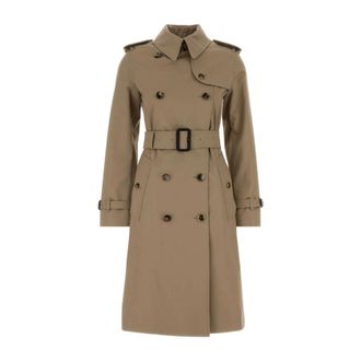 Burberry Lakefield Trench Coat - Femme - Manteaux - Beige - Taille: 34 FR