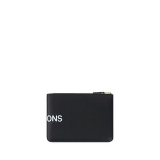 Comme Des Gar&ccedil;ons Mens Black Calf Leather Bos Taurus Wallet